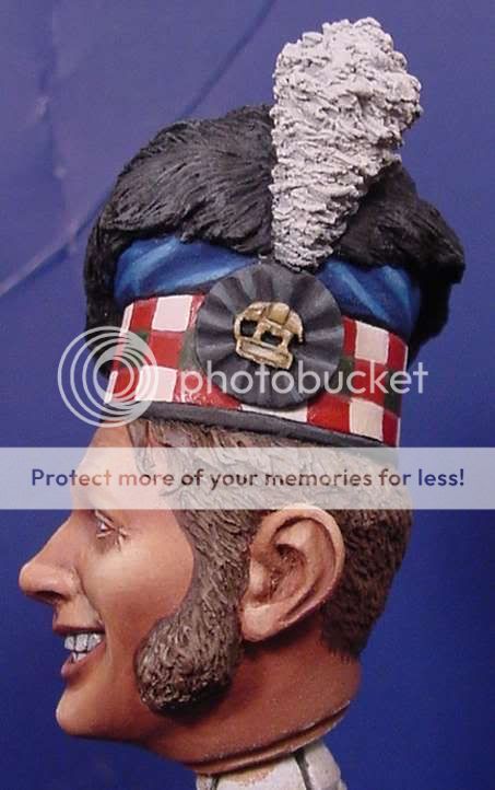 Highlander Head Done | planetFigure | Miniatures